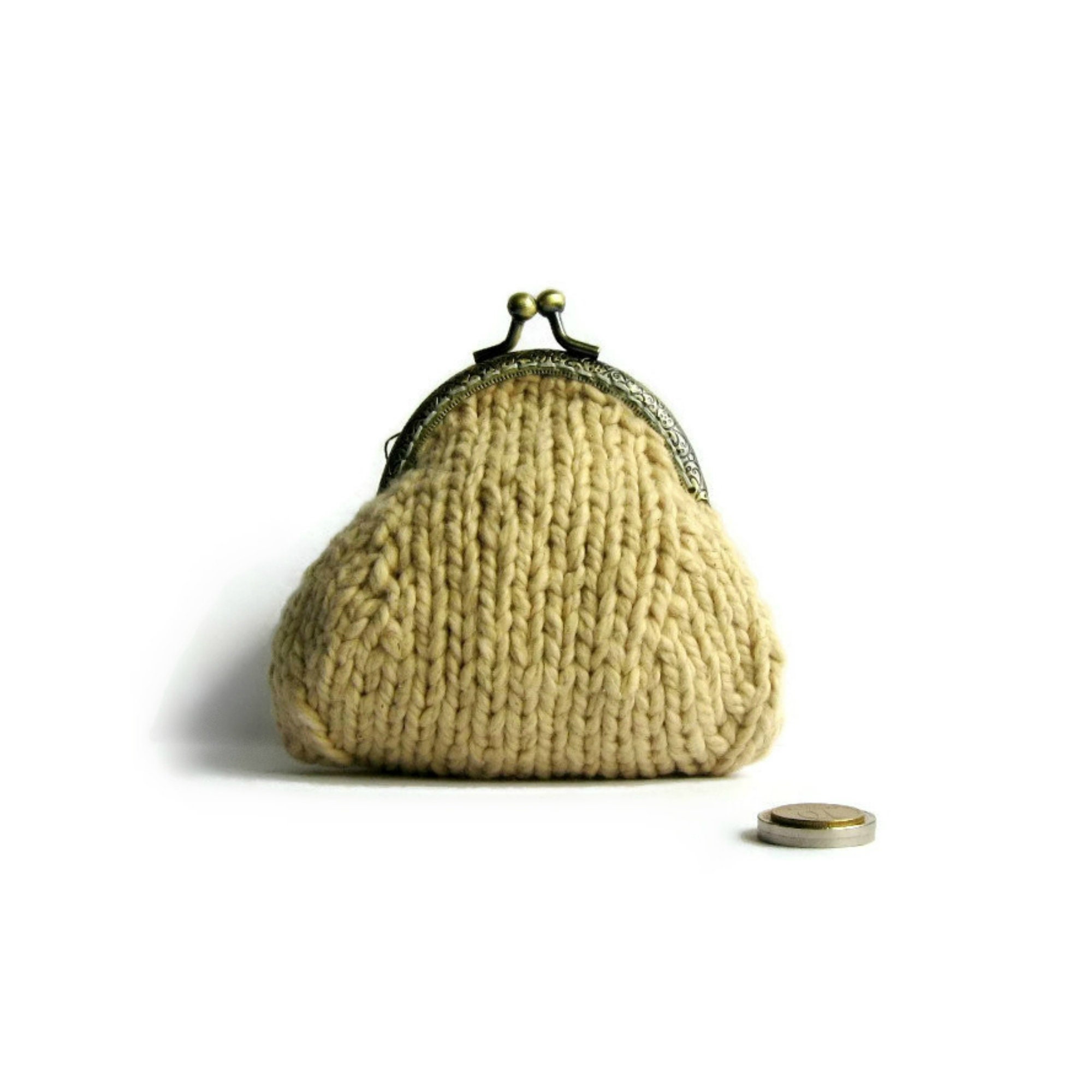 Coin Purse PDF Knitting Digital Pattern, Instant Download, English ...