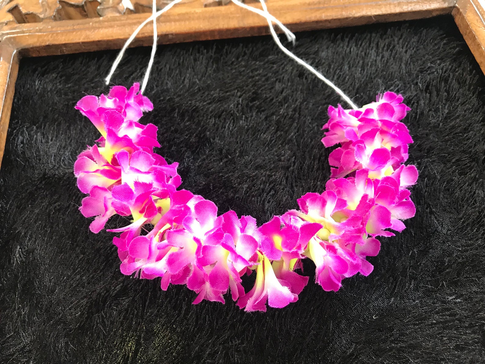 Orchid Flowers Juda Gajra/ Purple Hair Gajra/ Indian Hair Accessories ...