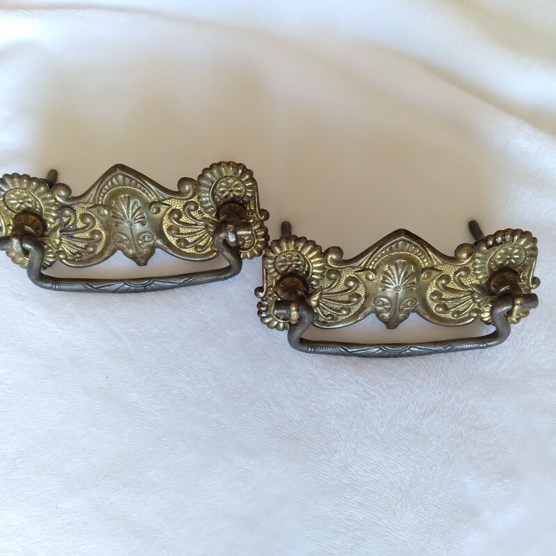 Vintage Drawer Pulls - Etsy