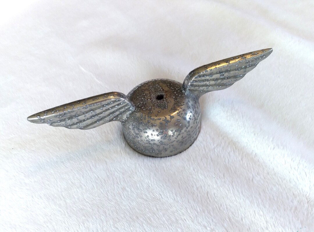 Silver Winged Art Deco Radiator Cap - Etsy