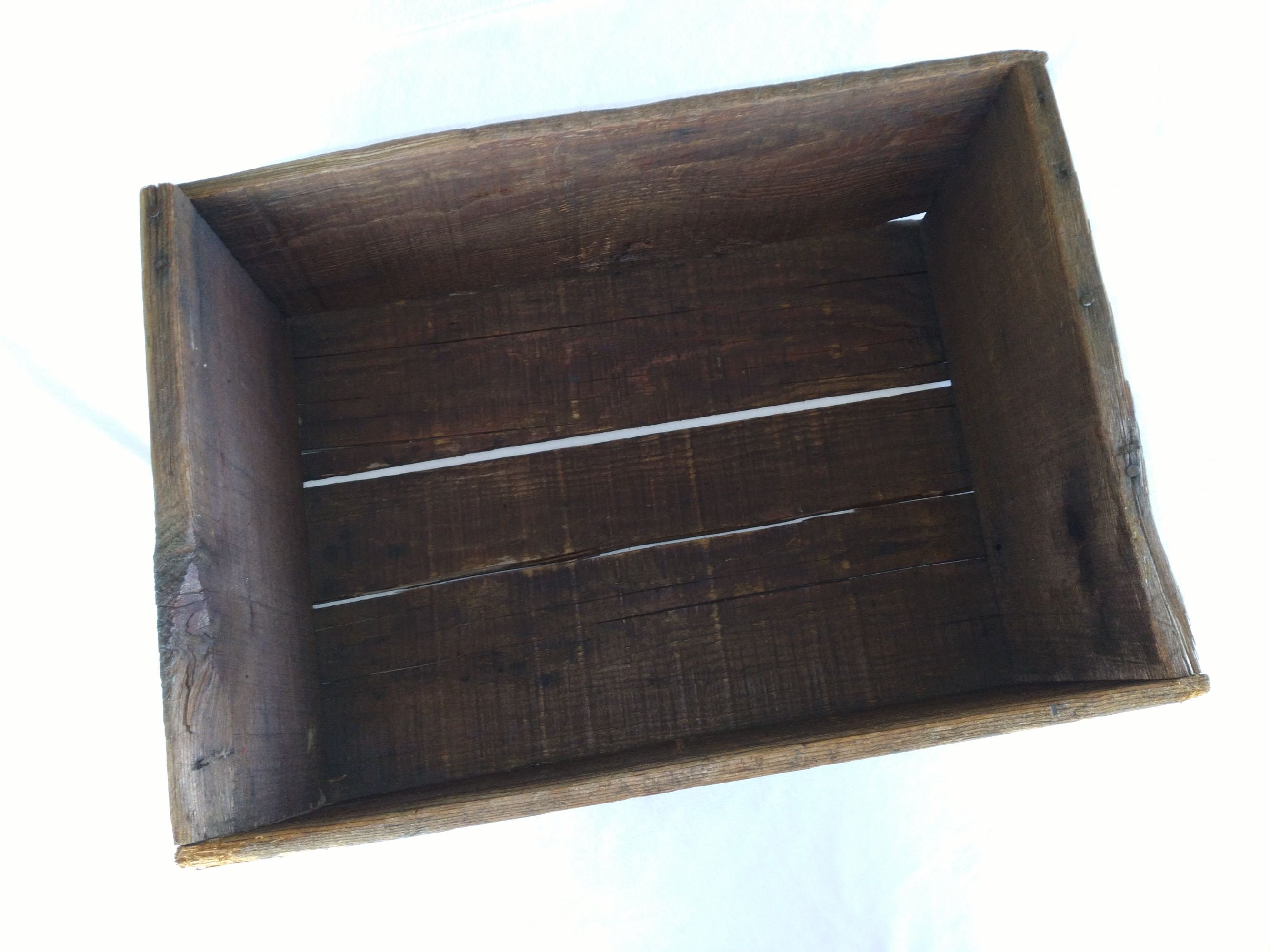 Vintage Wood Box Crate Salmon Columbia River Chef - Etsy