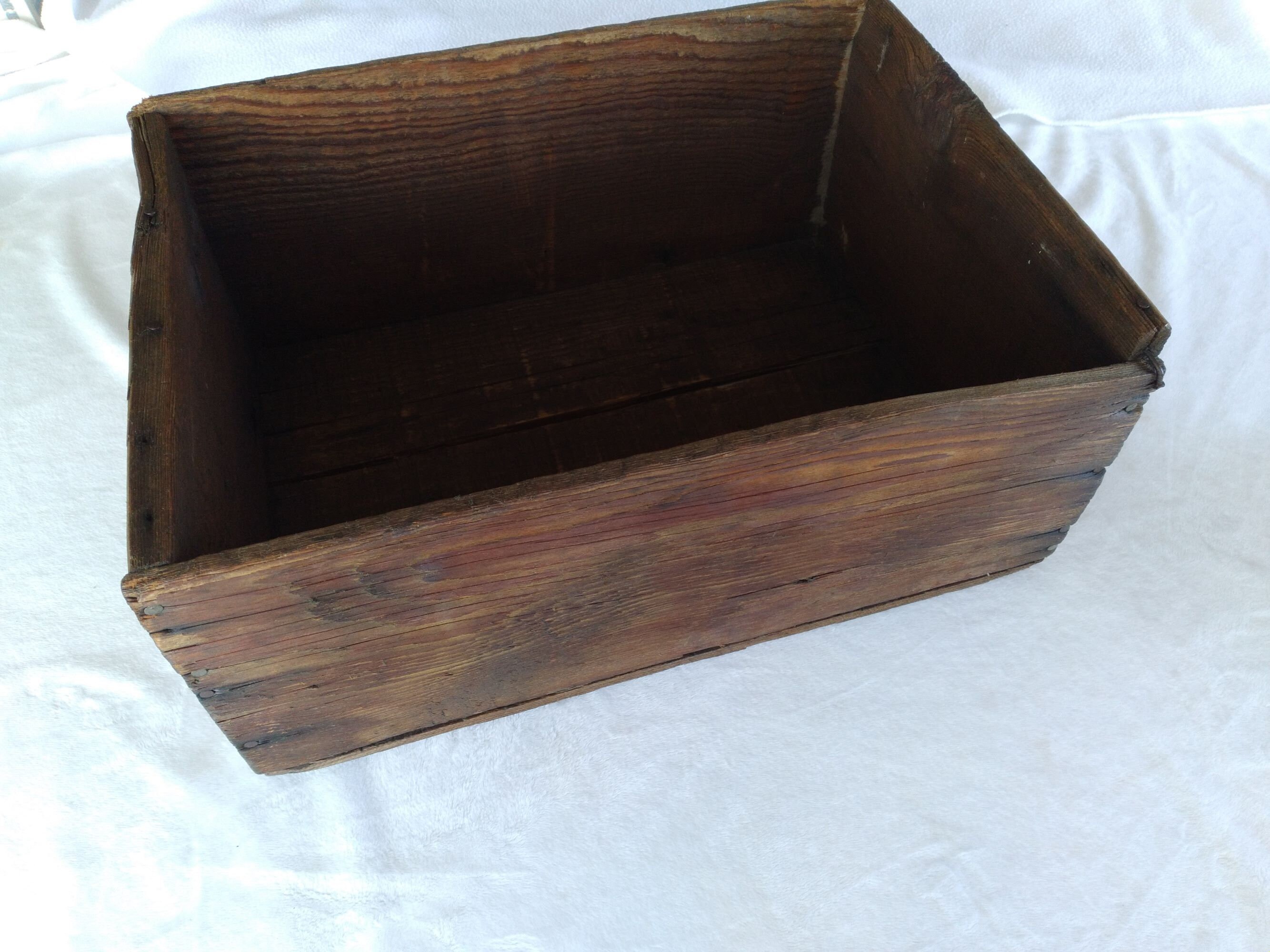 Vintage Wood Box Crate Salmon Columbia River Chef - Etsy