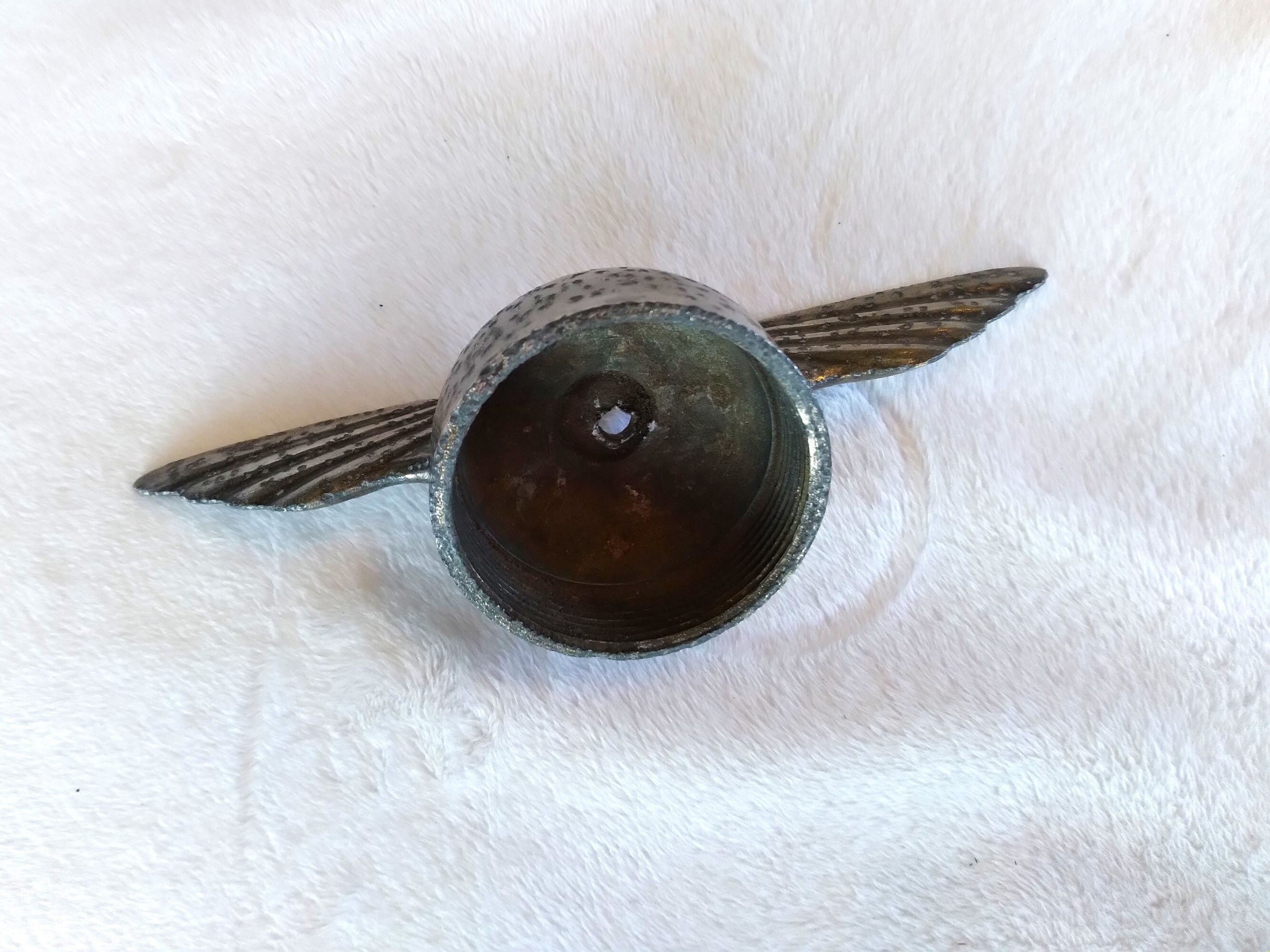 Silver Winged Art Deco Radiator Cap - Etsy