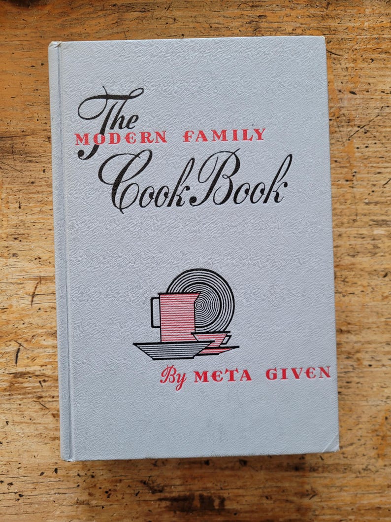 Vintage Cookbook Lot: 1950s Family Circle & 1961 Meta Given Hardcovers ...