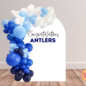 Custom Graduation Party Backdrop Graduation Vinyl Decal Congratulations ...