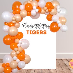 Custom Graduation Party Backdrop Graduation Vinyl Decal Congratulations ...