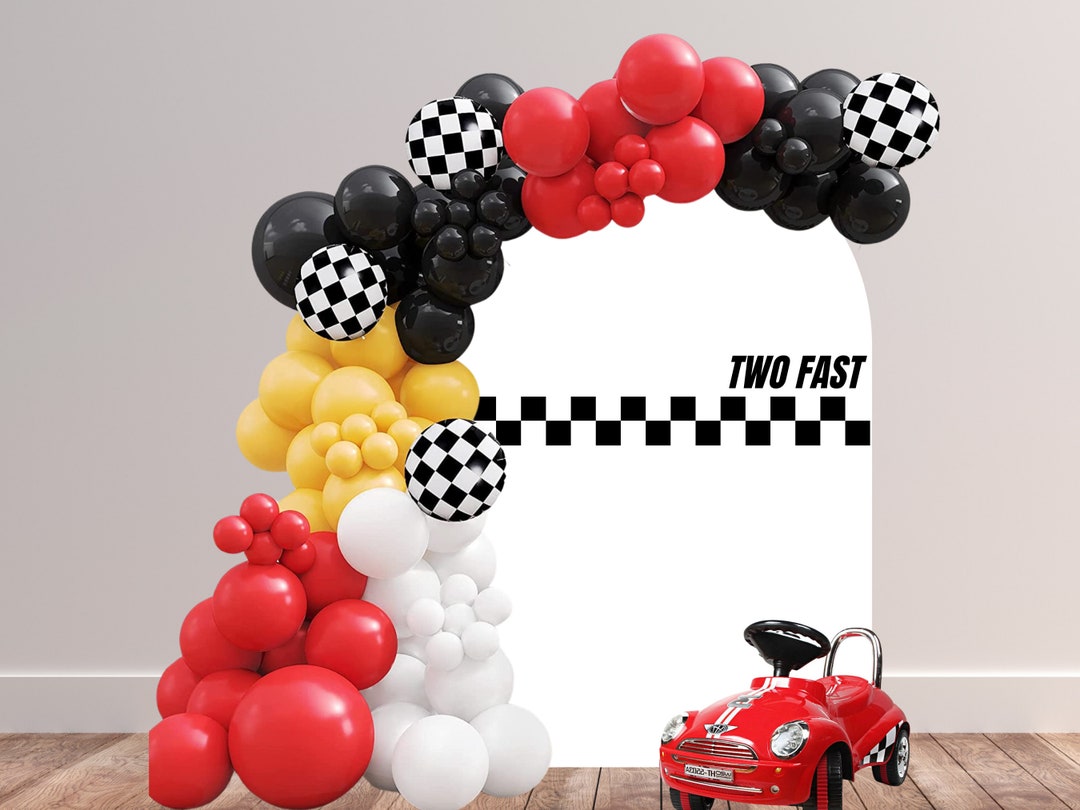 Two Fast Birthday Theme Two Fast Birthday Decal Personalized Birthday ...