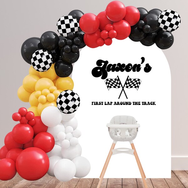 First Lap Birthday Card - Etsy