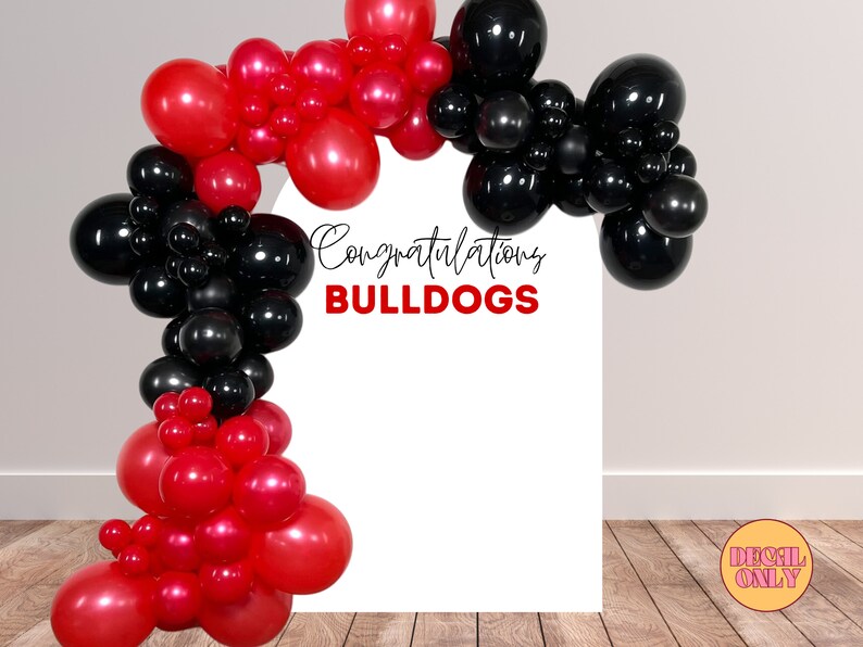 Custom Graduation Party Backdrop Graduation Vinyl Decal Congratulations ...