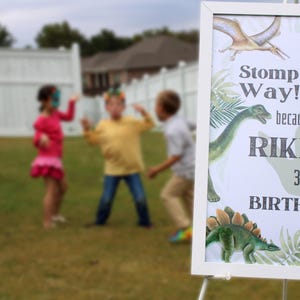 Digital Party Plan - Prehistoric Dinosaur Party Kit - Activity Guide ...