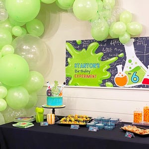 Digital Party Plan Science Party Kit Activity Guide Printable Template ...