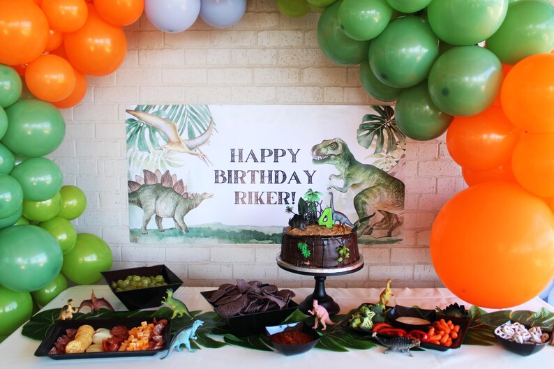 Digital Party Plan - Prehistoric Dinosaur Party Kit - Activity Guide ...