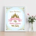 A Royal Ball Welcome Sign, Princess Birthday Party Sign, Princess ...