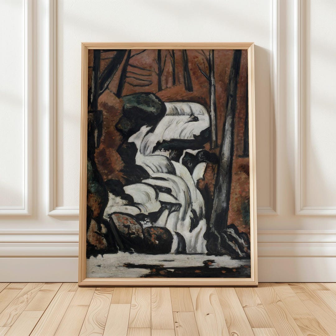 Marsden Hartley Print Smelt Brook Falls Poster Hartley Art Print ...