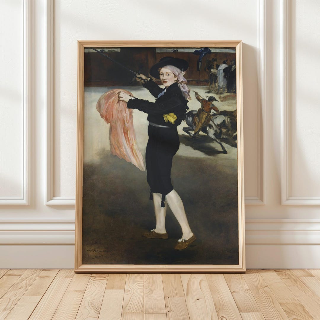 Edouard Manet Print Edouard Manet Poster Manet Art Print Mademoiselle ...