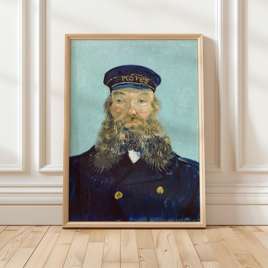 Vincent Van Gogh's 'portrait of Postman Roulin' 1888 Fine Art Print ...