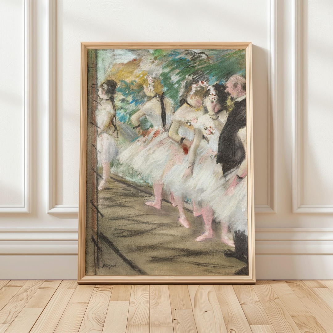 Edgar Degas Ballet Dancers Art Print: Vintage French Impressionist ...