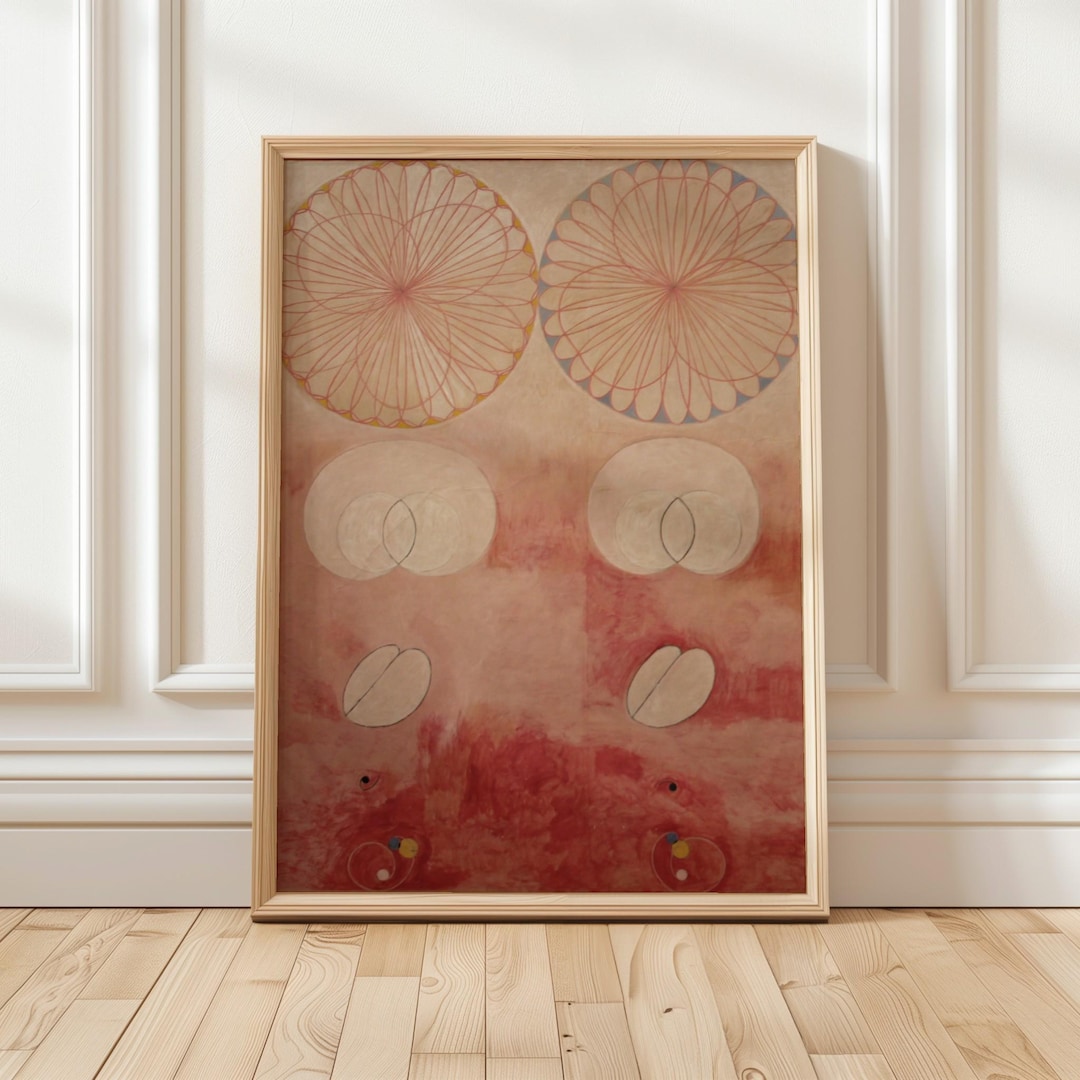 Hilma Af Klint Print the Ten Largest Poster Af Klint Art Print Abstract ...