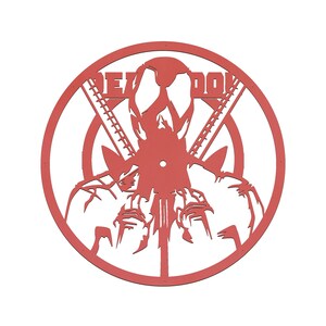 Deadpool 3D SVG, Superhero Laser Cut, Layered Cricut Template, 3D ...