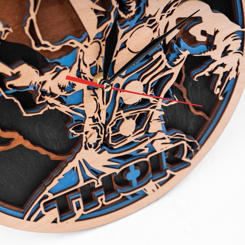 Thor SVG, Avengers Cutout, Superhero Laser Cut, Multilayered Files ...