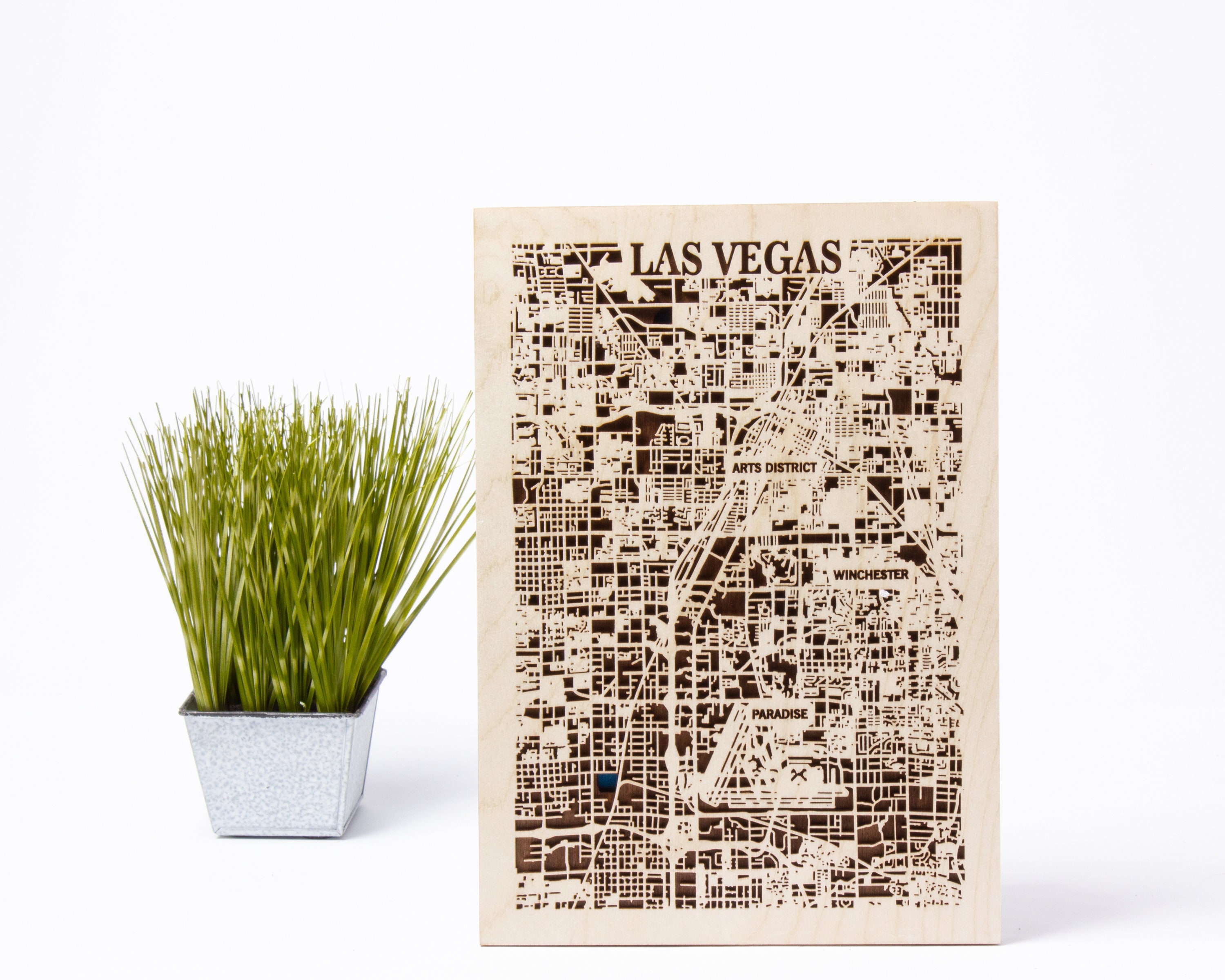 Las Vegas SVG, Laser Cut Wood Map, Layered Design, Digital File, 3D ...
