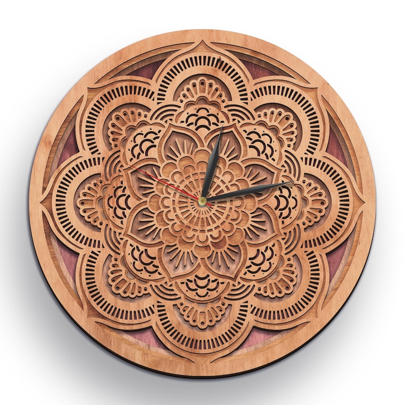 Mandala Clock - Etsy