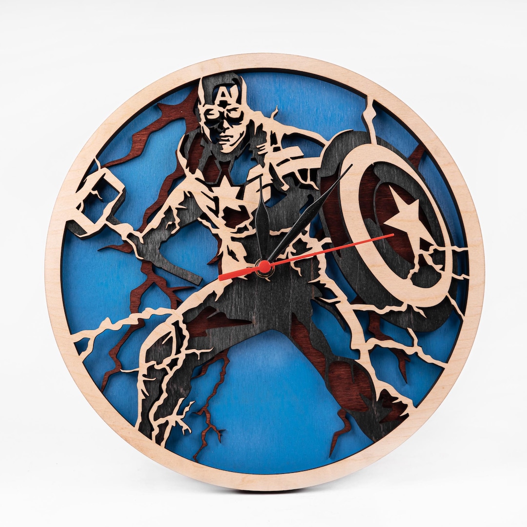 Captain America SVG, 3D Cricut Project, Digital Download, Laser Ready ...