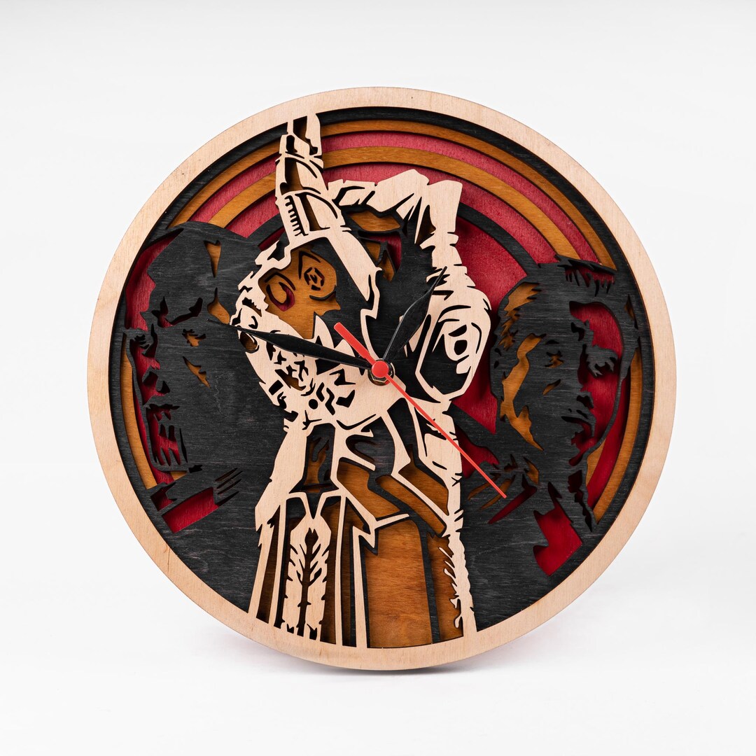 Avengers Layered Clock: 3D Laser Cut Superhero Design (digital Download ...