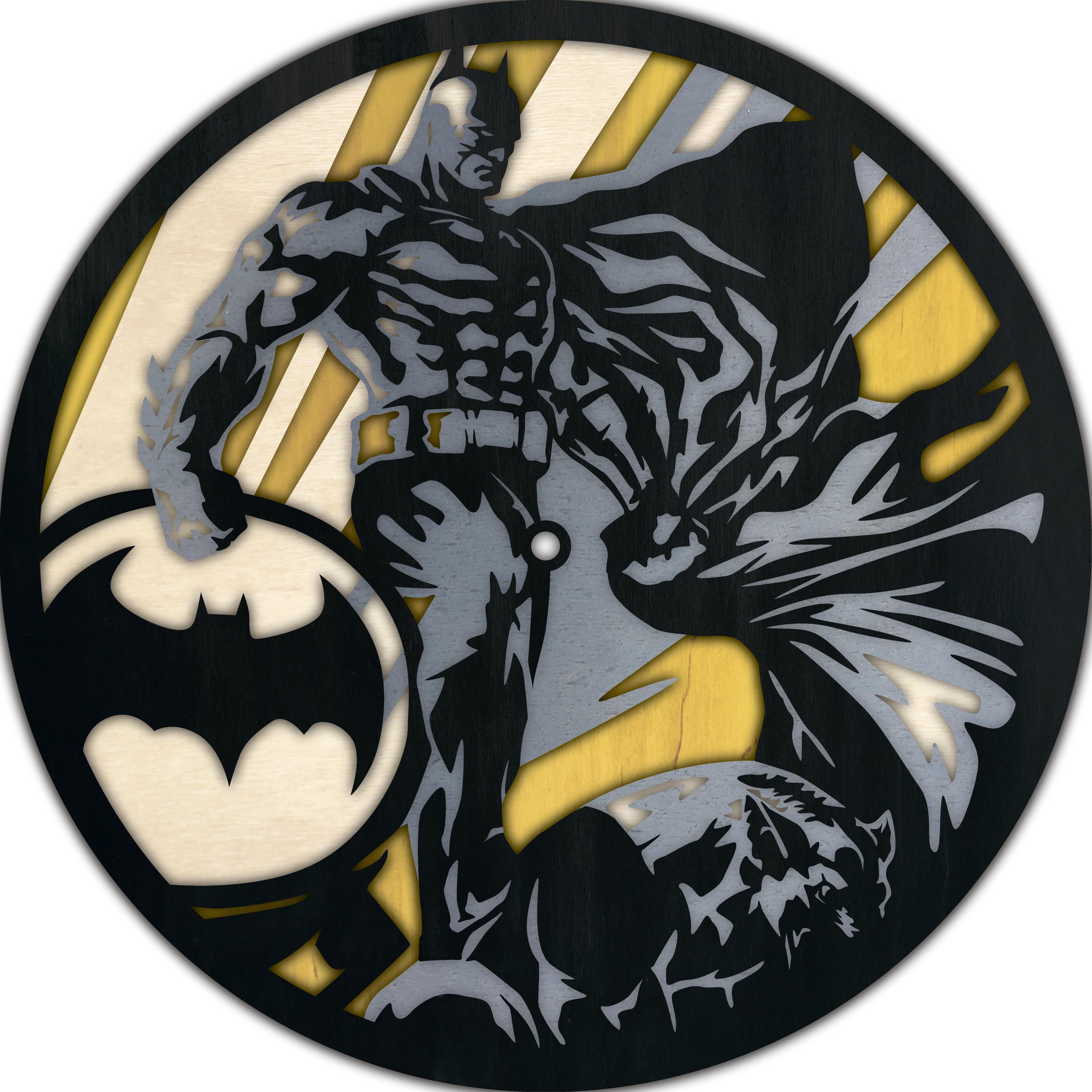 Superhero SVG, Layered Projects, Dark Knight Design, Laser Ready Files ...