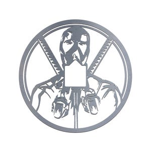 Deadpool 3D SVG, Superhero Laser Cut, Layered Cricut Template, 3D ...