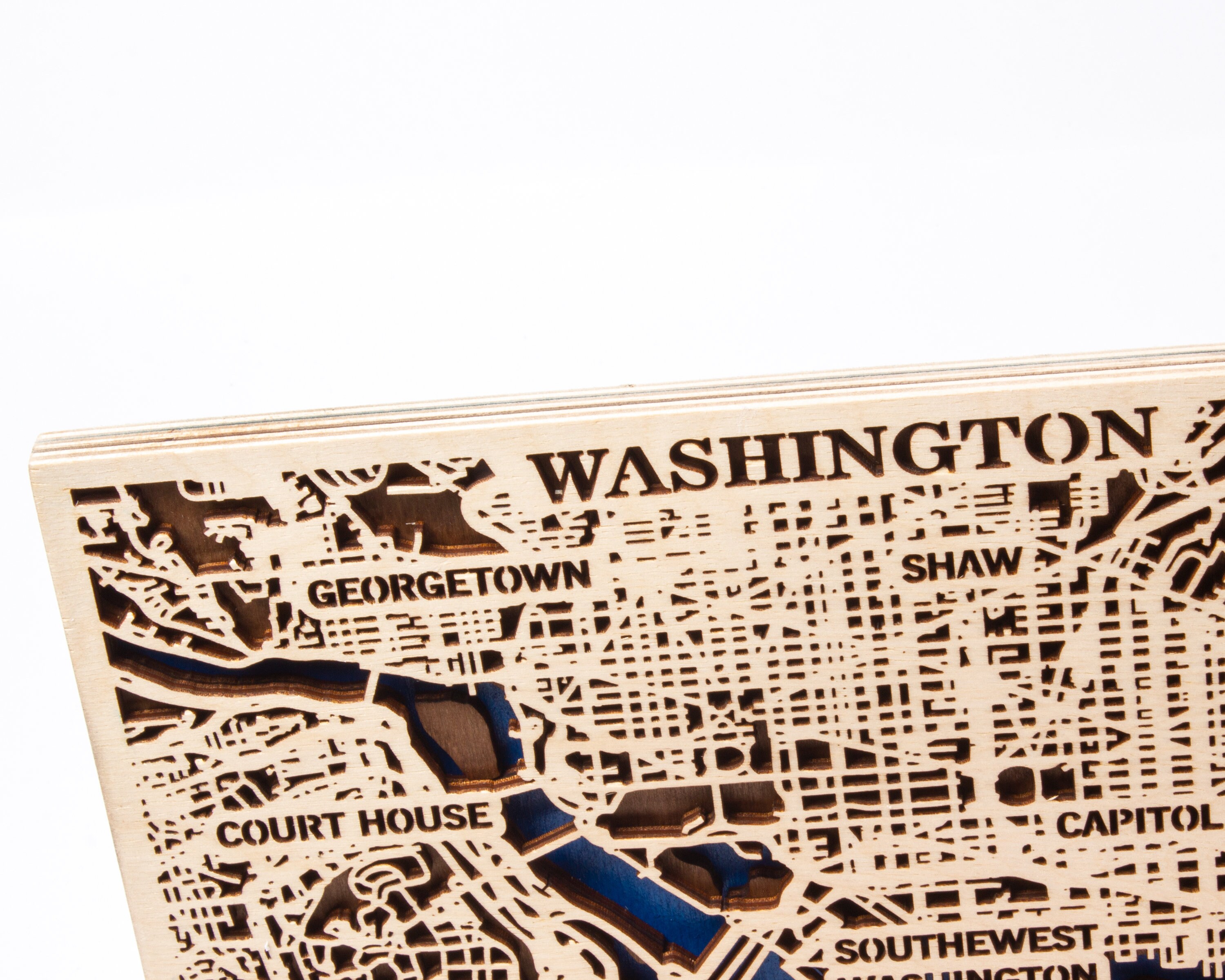 Washington Wood Map, 3D SVG Files for Cricut, Instant Download ...