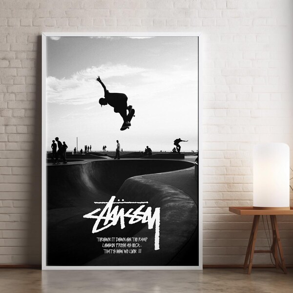 Skateboard Poster - Etsy