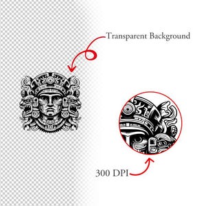 600 Aztec SVG PNG Designs Bundle | Intricate Aztec Art for Tattoos ...