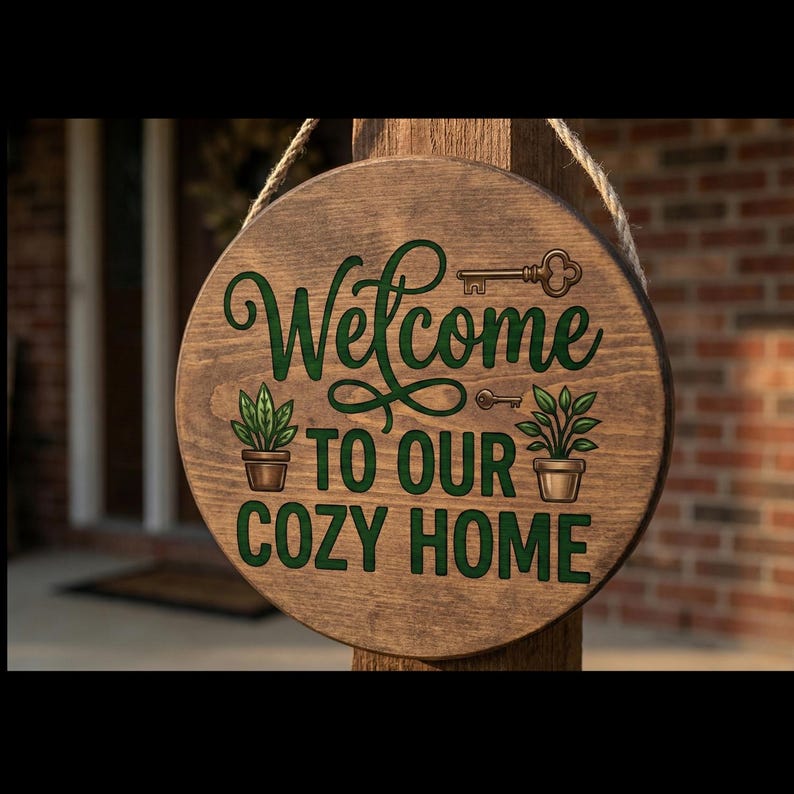 Rustic Welcome Sign Bundle SVG PNG EPS | Farmhouse Country Home Porch ...