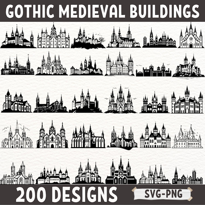 Fantasy Castle Buildings - Etsy