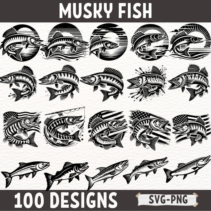 Muskie - Etsy