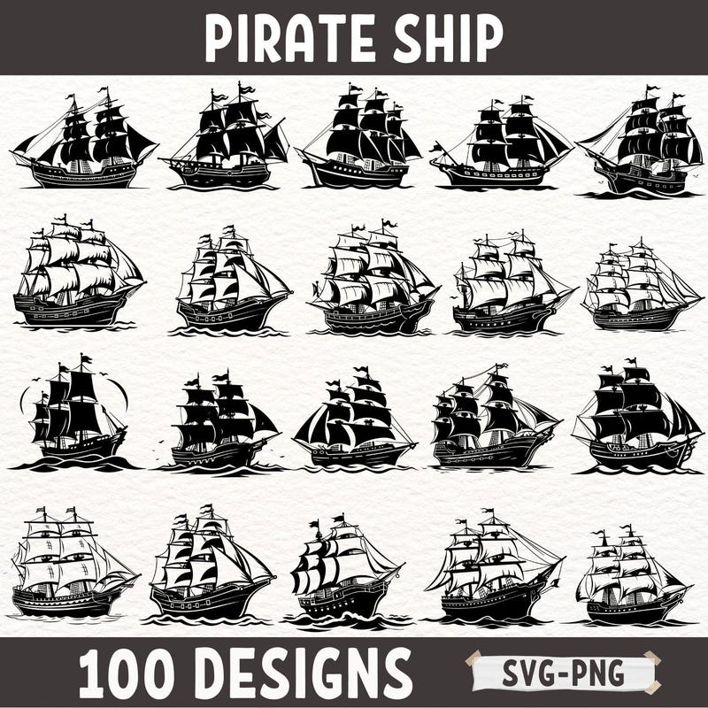 Pirate Cricut Designs - Etsy