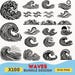 Ocean Waves SVG Bundle, Beach Wave Clipart, Nautical Sea Wave Vector ...