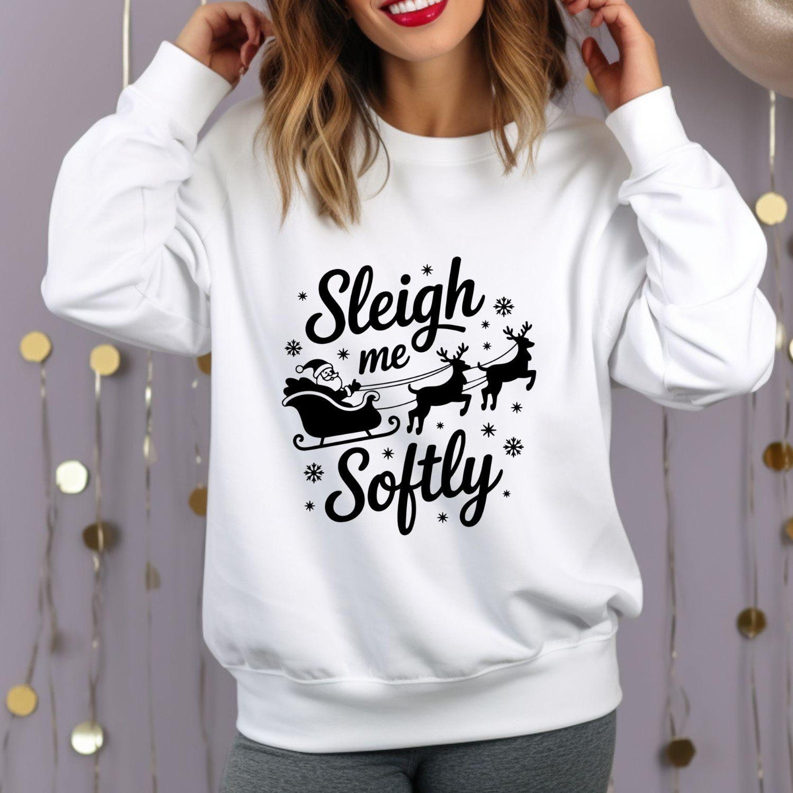 Snarky Santa SVG Bundle Funny Christmas Quotes PNG EPS, Sarcastic Santa ...