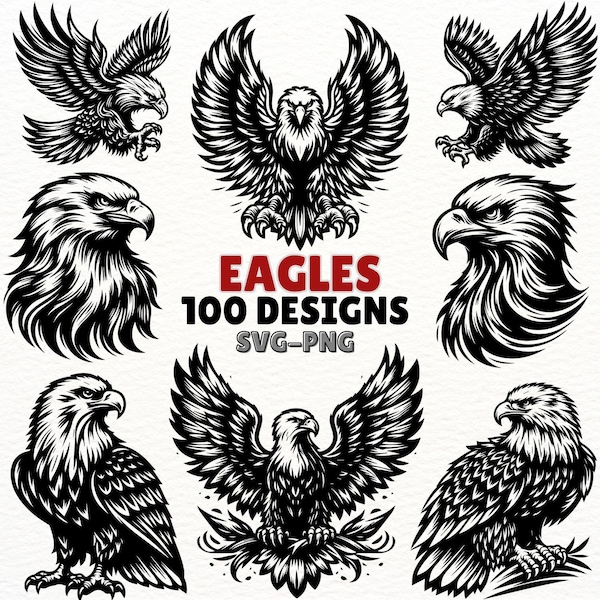 Eagle Svg - Etsy