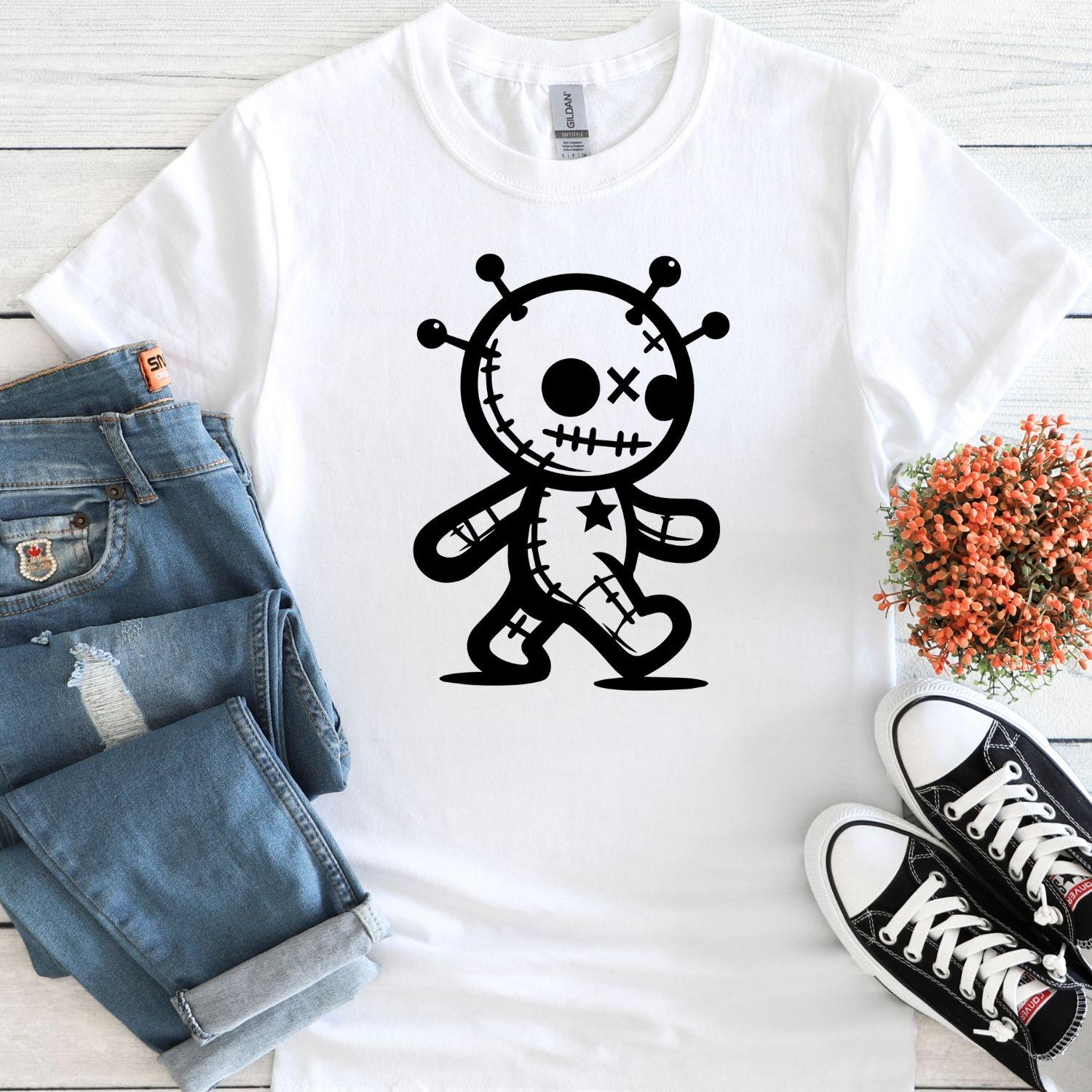 Voodoo Doll SVG Bundle, 100 Voodoo Doll Clipart Designs, Cute Spooky ...