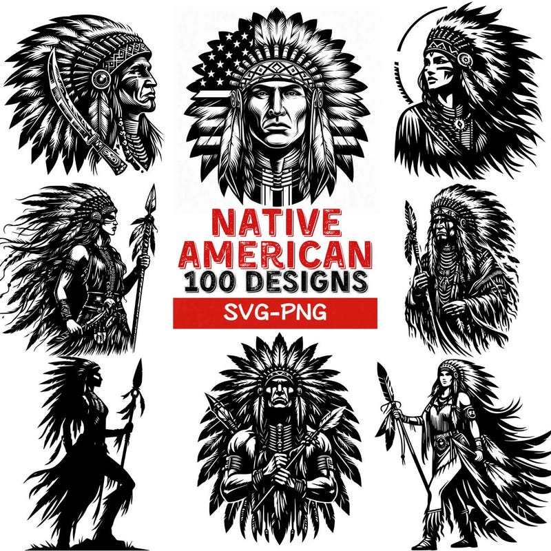 Native Art Dxf - Etsy