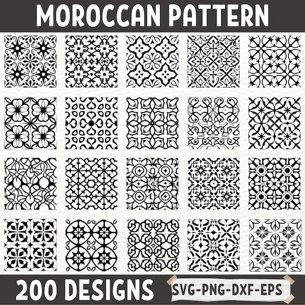 Laser Mosaic Pattern - Etsy