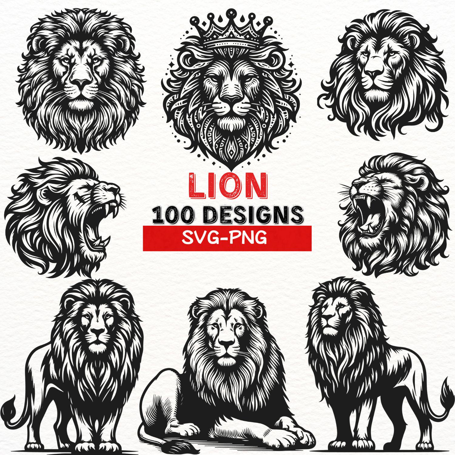 León Vector Png