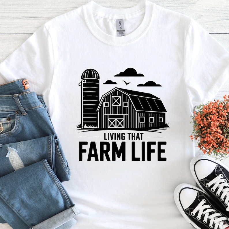Farm Life SVG Bundle 200 Designs Country Tractor Farmhouse Animals ...