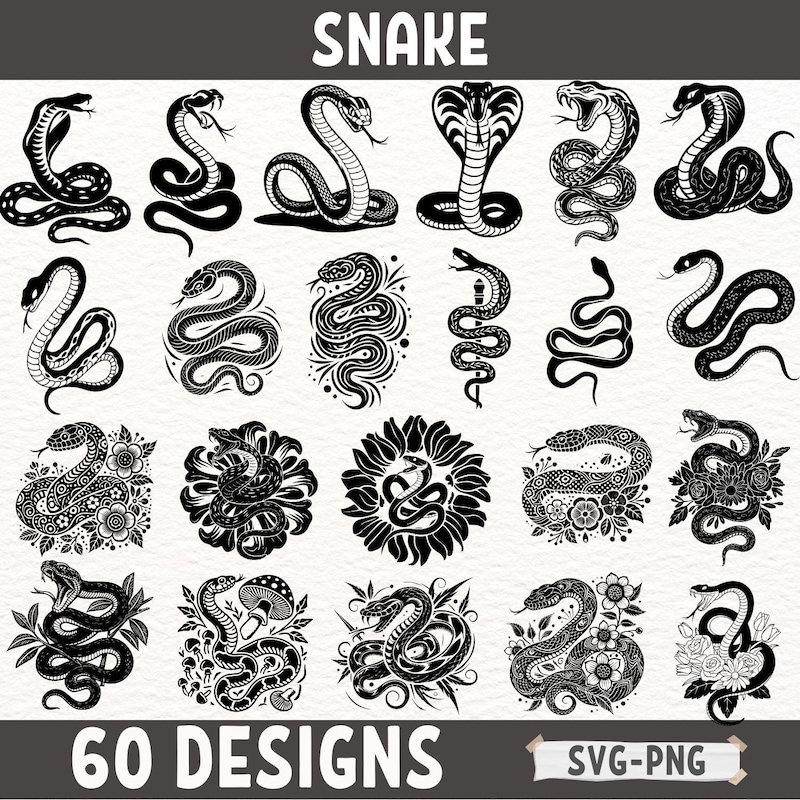 Snake Art - Etsy