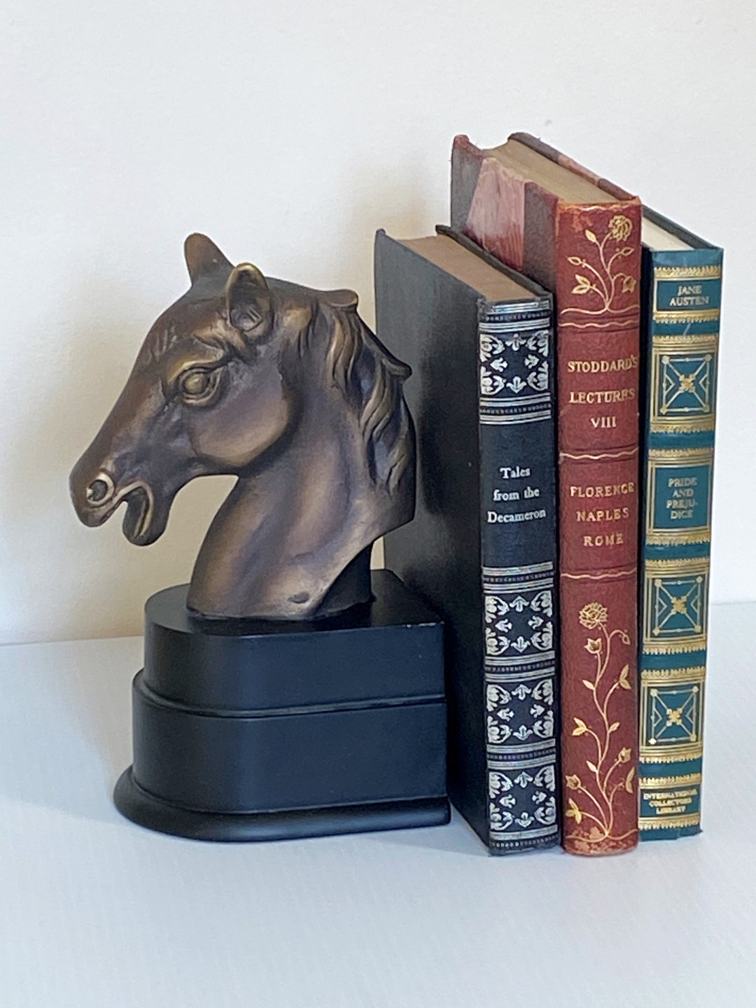 Beautiful Horse Bookend Single Bookend - Etsy
