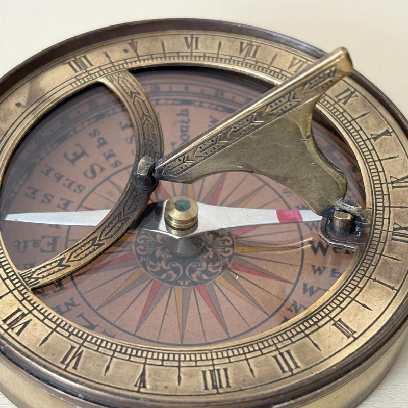 Compass Reproduction - Etsy