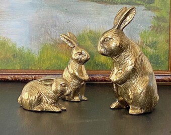 Brass Rabbit | Etsy