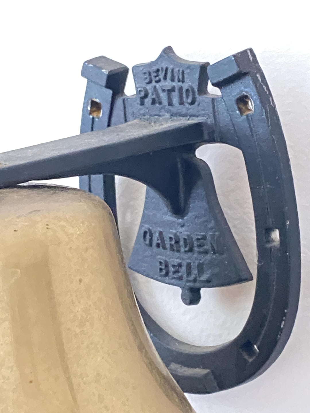 Brass Bell Bevin Patio Garden Bell Wall Mounted Bell Large Brass Bell ...